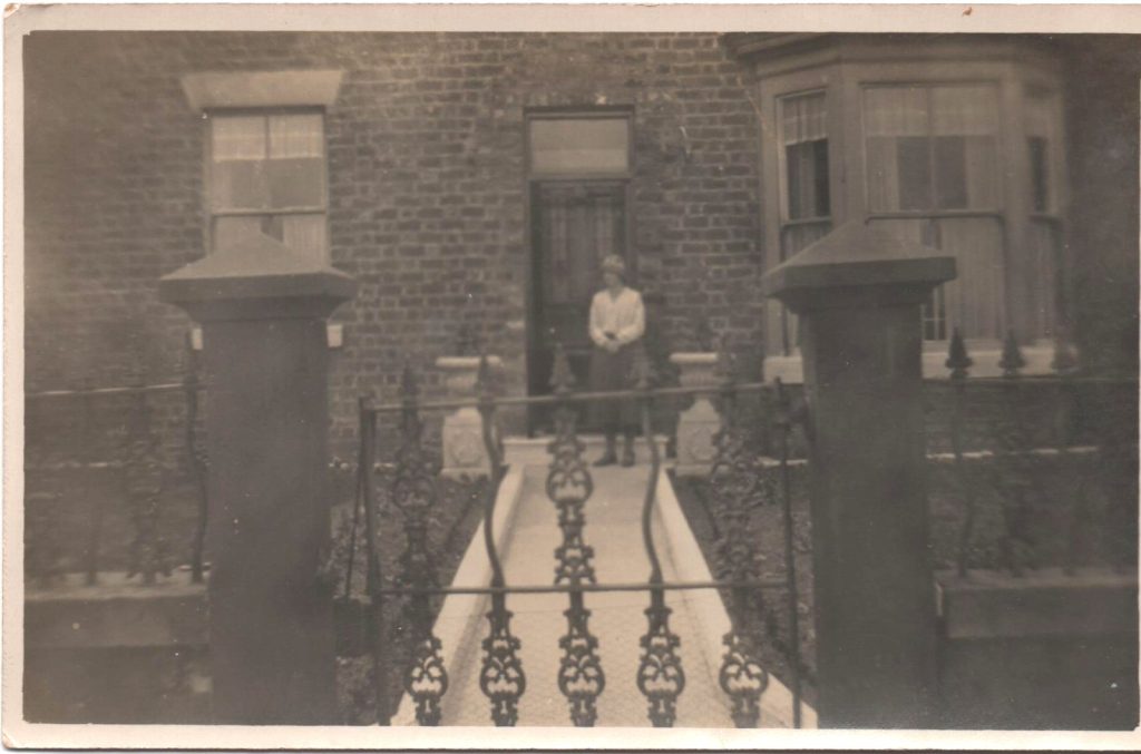 Ann Draper out side Vine House, Berry Street Stormy – Skelmersdale ...