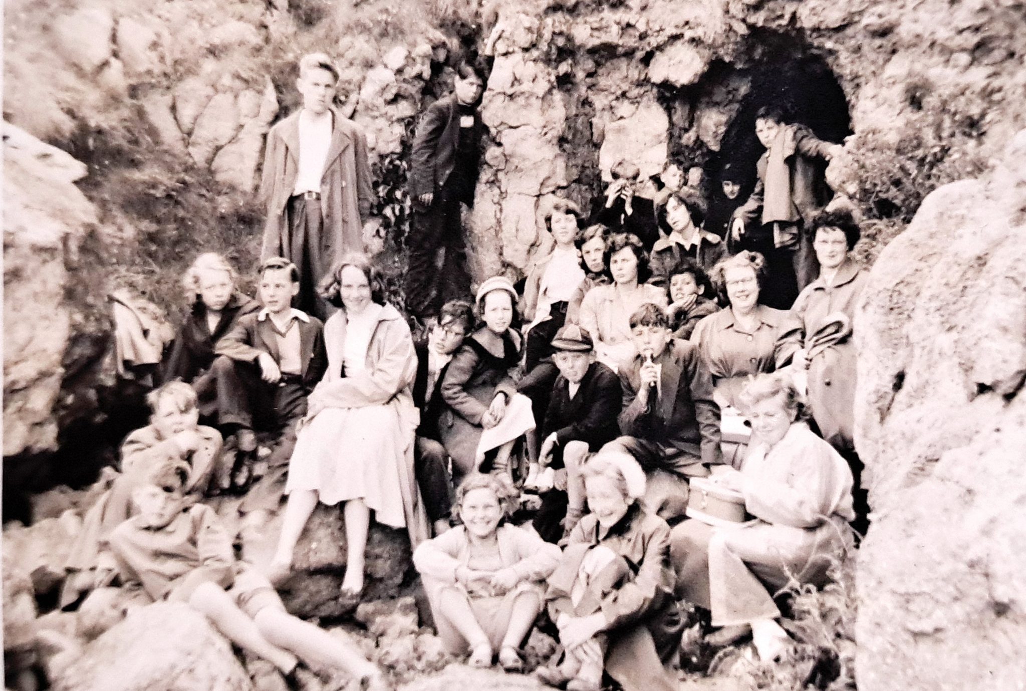 Endowed school trip to Skerries, Co, Dublin, Ireland. 1957 ...
